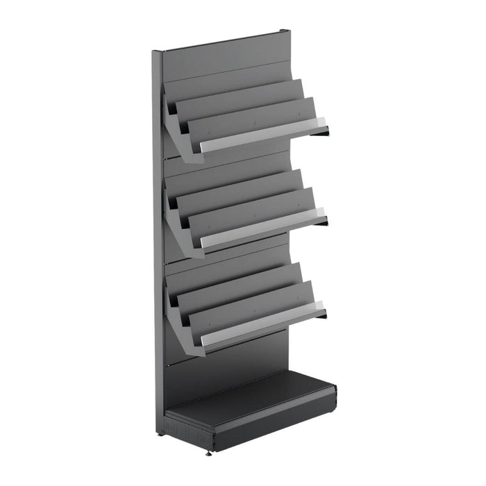 Shelves for Magazines | 3 Tier Magazine Display Shelves – DynamicShelf
